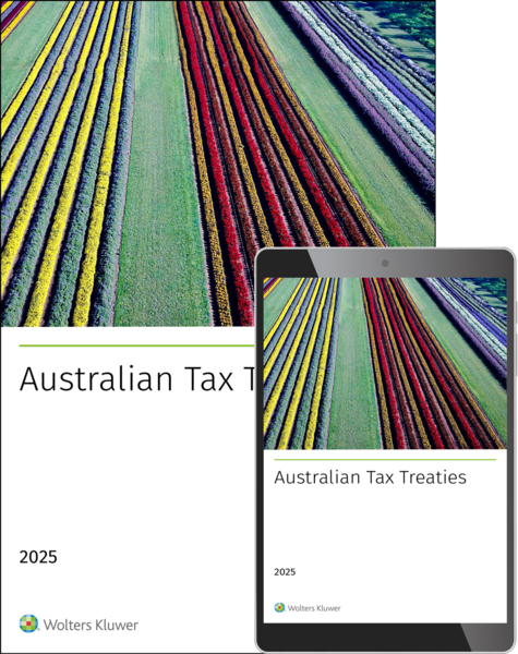 Wolters Kluwer Australia | CCH | Australian Tax Treaties 2025 Print and ...